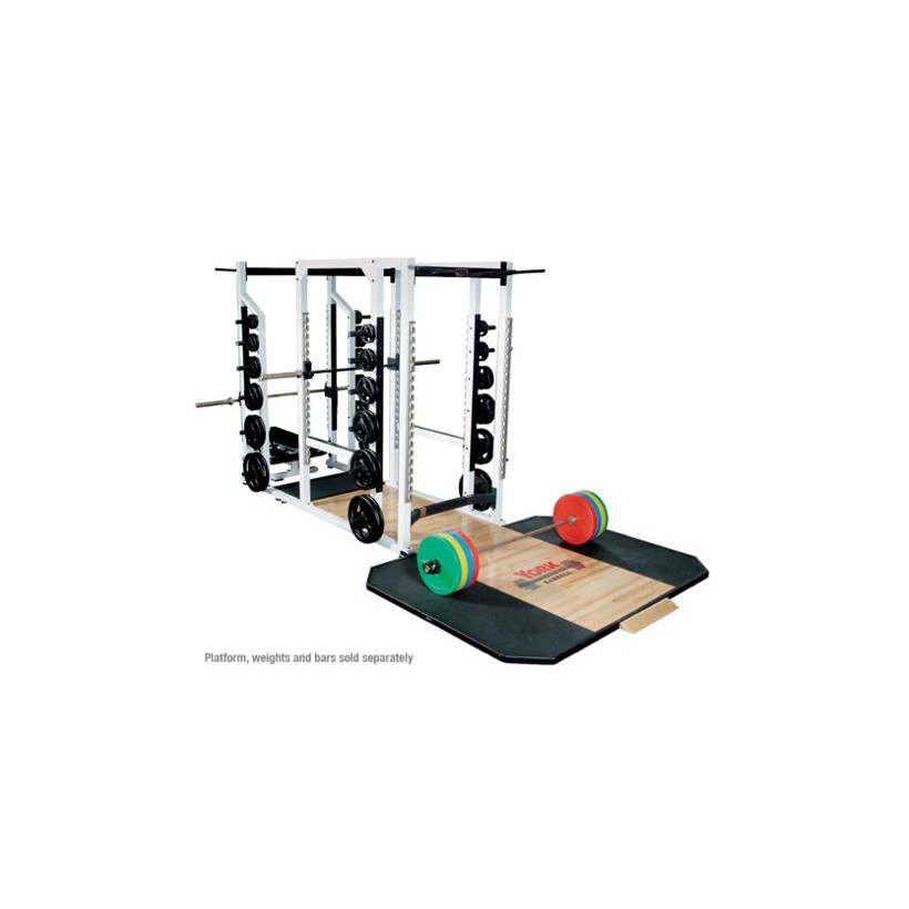 York 54015 Triple Combo Rack - Canada's Fitness Equipment Superstore
